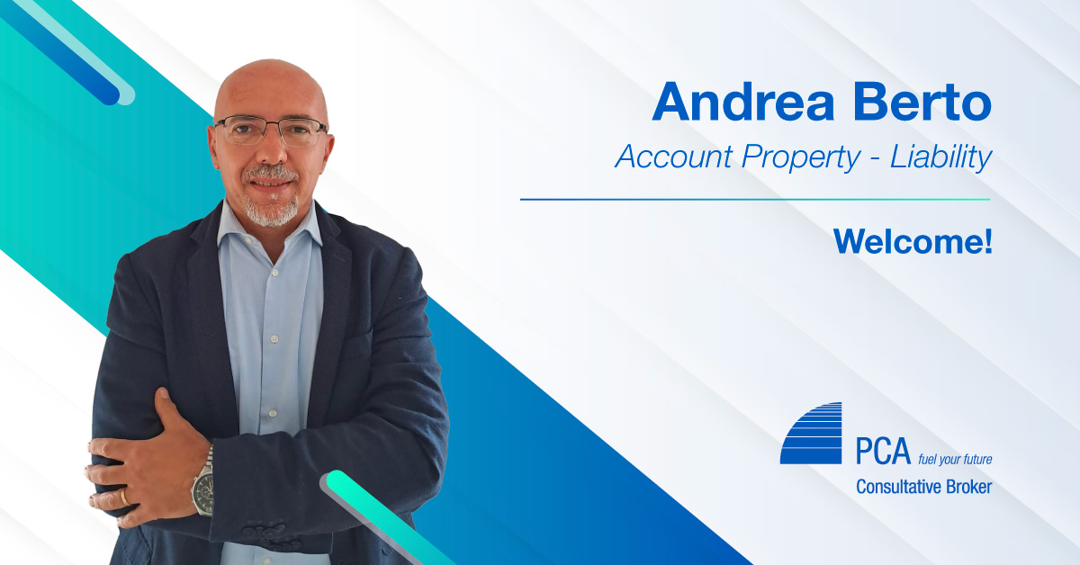 Benvenuto Andrea Berto, il nostro nuovo Account Property - Liability